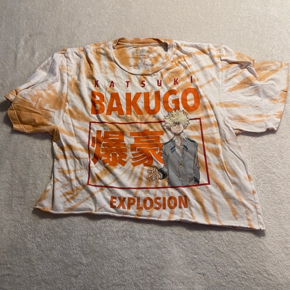 Hot Topic | Tops | Bakugo Crop Top Mha | Poshmark